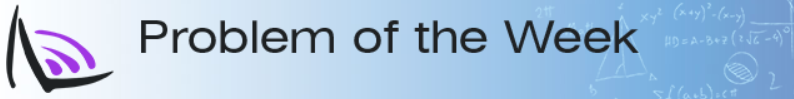 Noetic Learning - Problem of the Week